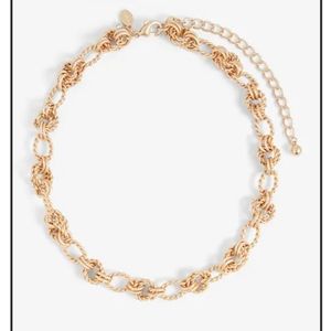 Express | Jewelry | New Express Textured Link Chain Necklace | Poshmark